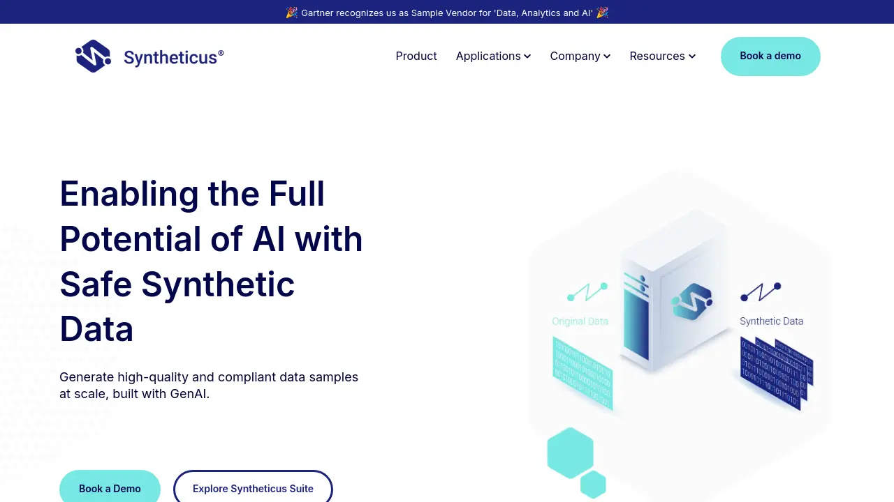 Syntheticus - Enabling the Full Potential of AI with Safe Synthetic Data