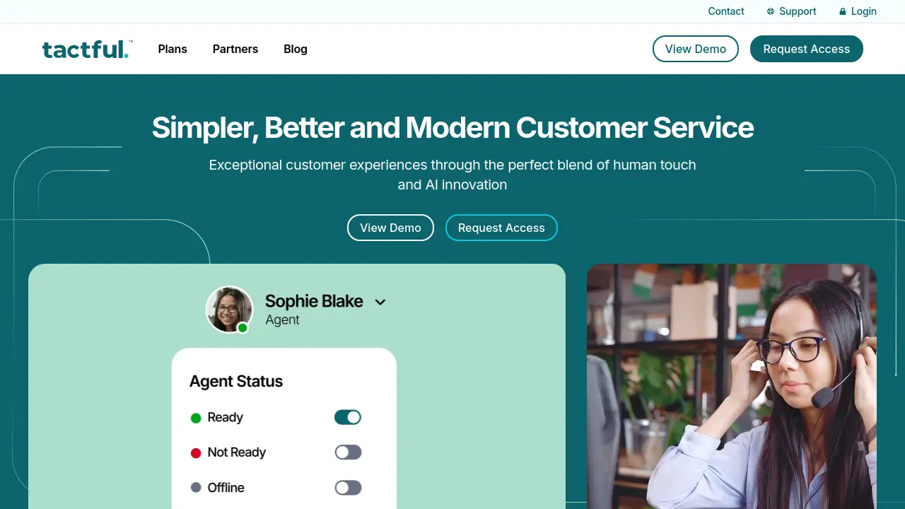 Tactful AI - Simpler, Better and Modern Customer Service