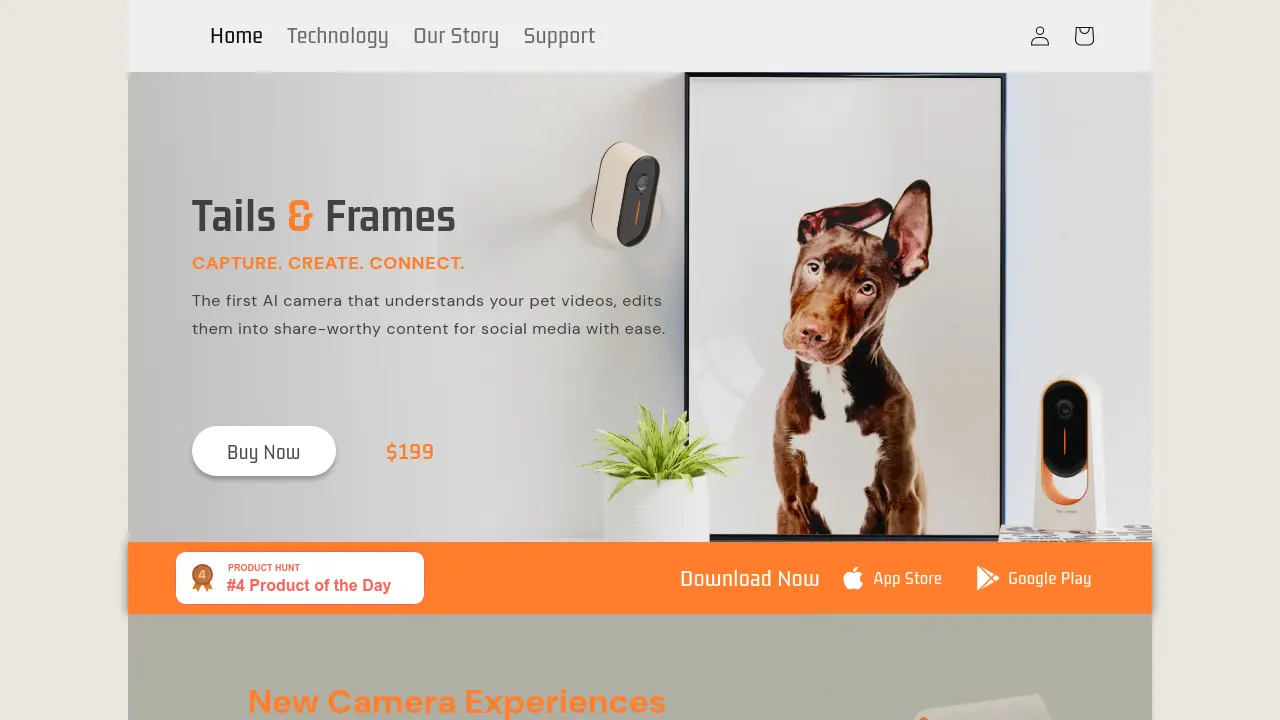 Tails & Frames - The first AI camera that understands your pet videos ...