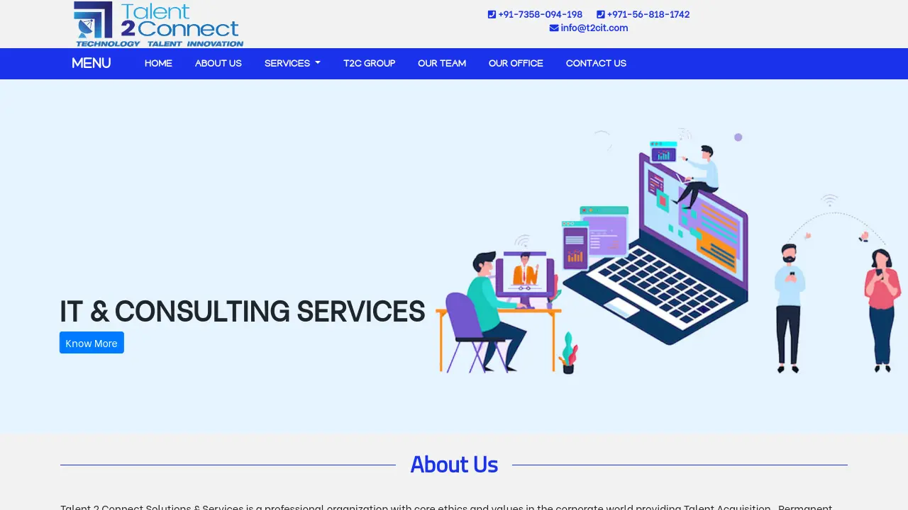 Talent 2 Connect (T2C) - Global Talent Acquisition and IT Consulting ...