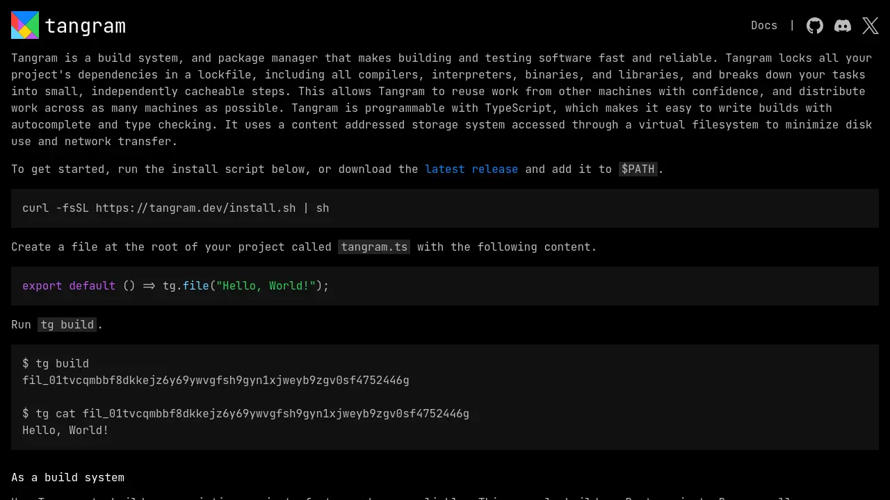 Tangram - Build and test software fast and reliably with AI-powered ...