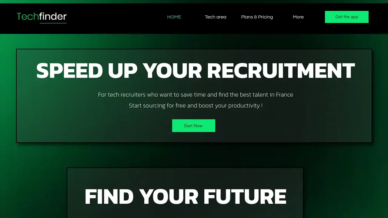 TechFinder - Smart AI-Powered Tech Recruitment for Faster Talent Sourcing