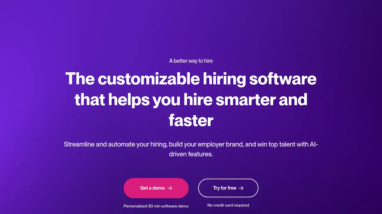 Tellent Recruitee - AI-powered hiring software that helps you hire ...