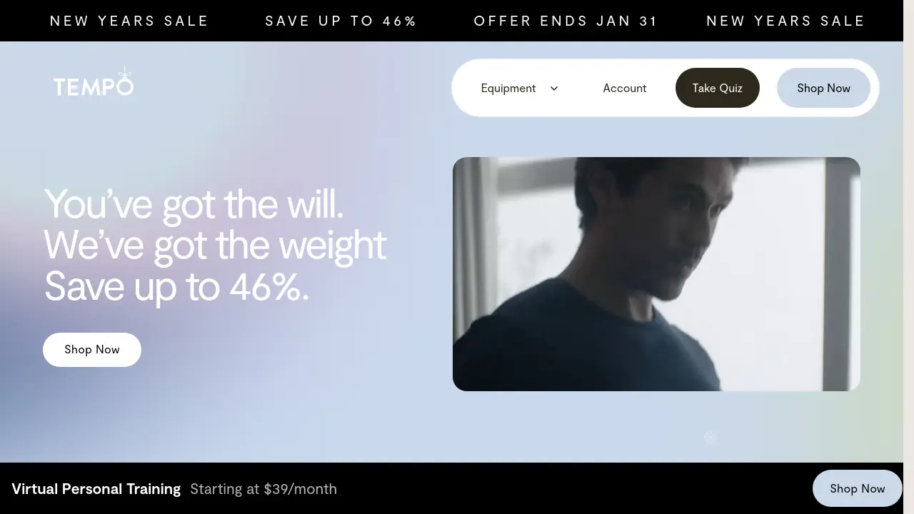 Tempo - AI-powered virtual personal training that adapts to your ...