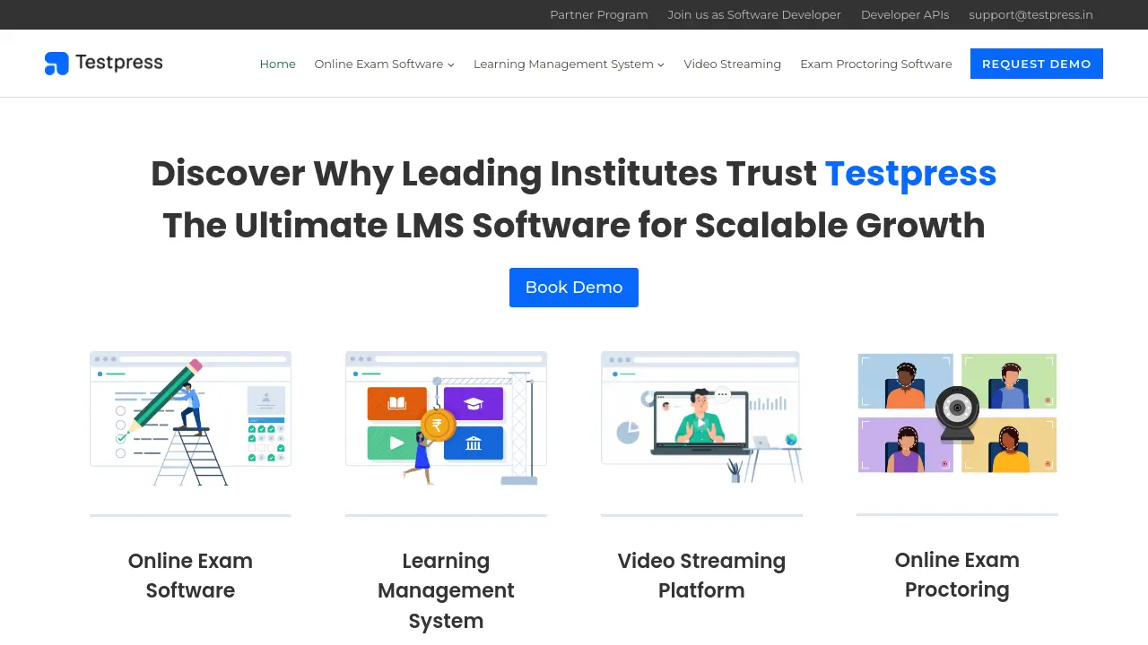 Testpress - The Ultimate LMS Software for Scalable Growth