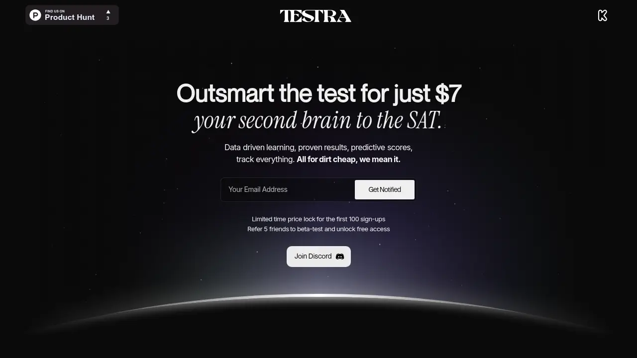 Testra - Outsmart the test for just $7—your second brain to the SAT.
