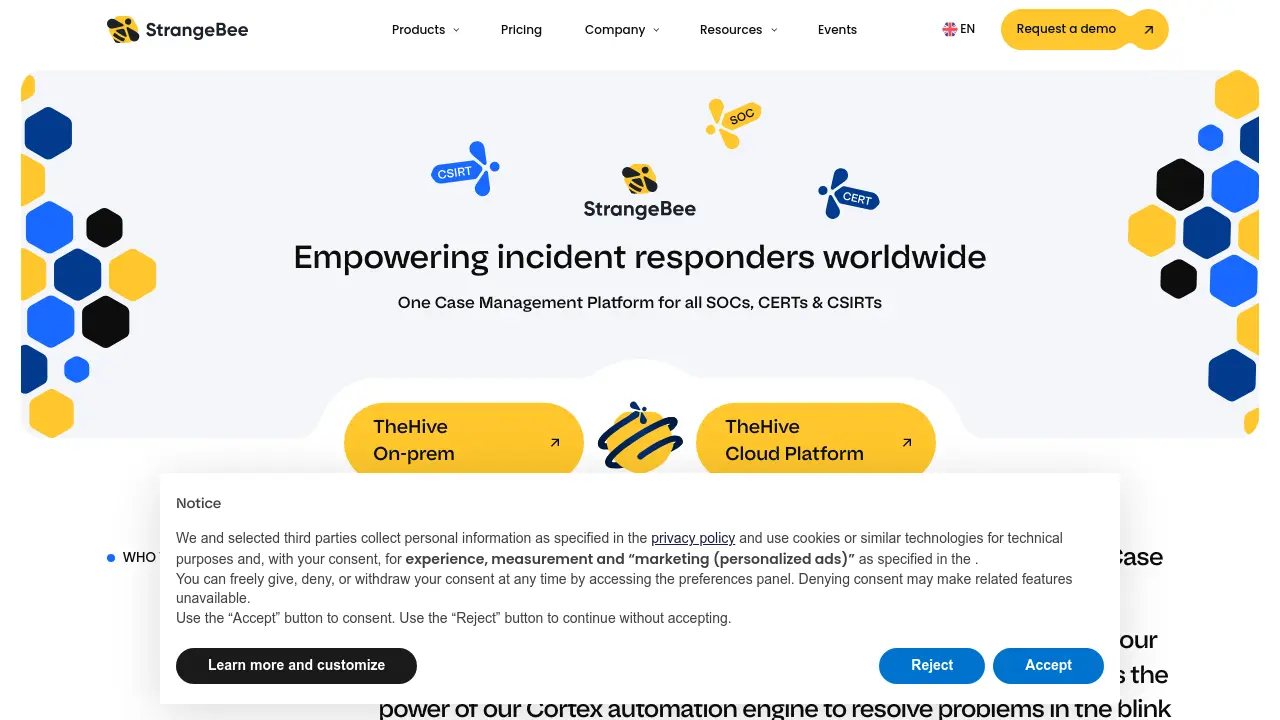 TheHive - Collaborative Security Case Management & Automated Incident ...