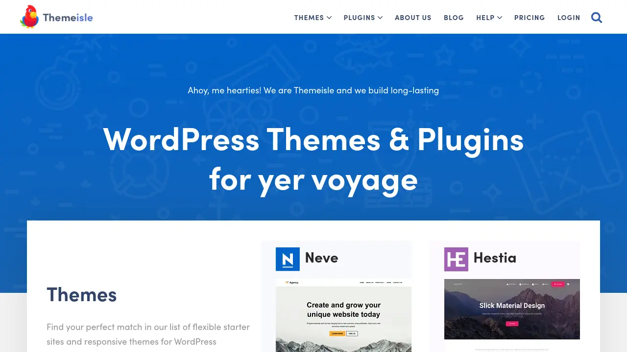 Themeisle - WordPress Themes & Plugins for Your Voyage