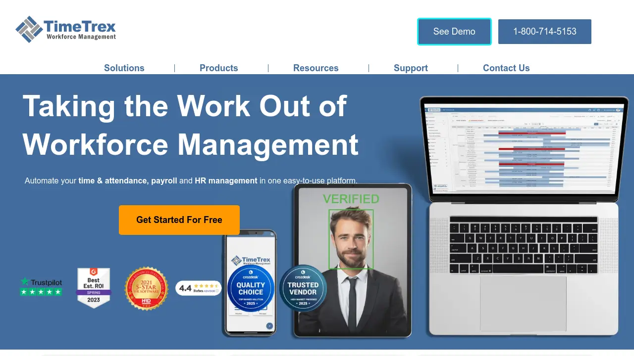 TimeTrex - Taking the Work Out of Workforce Management