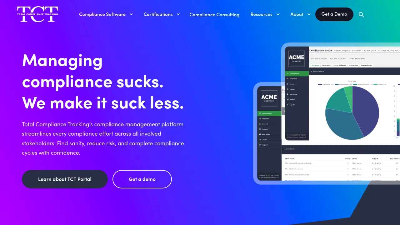 Total Compliance Tracking - Streamlining compliance management for ...