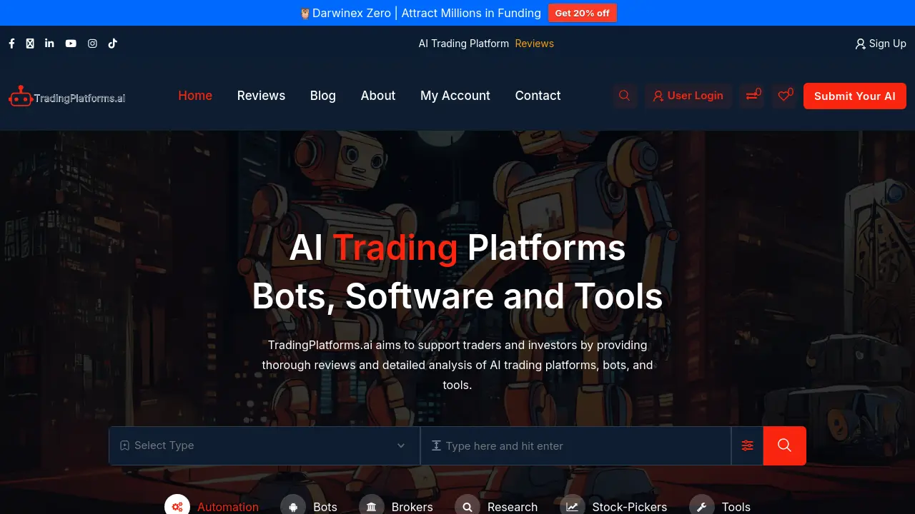 TradingPlatforms.ai - Your Guide to AI Trading Platforms, Bots, and ...