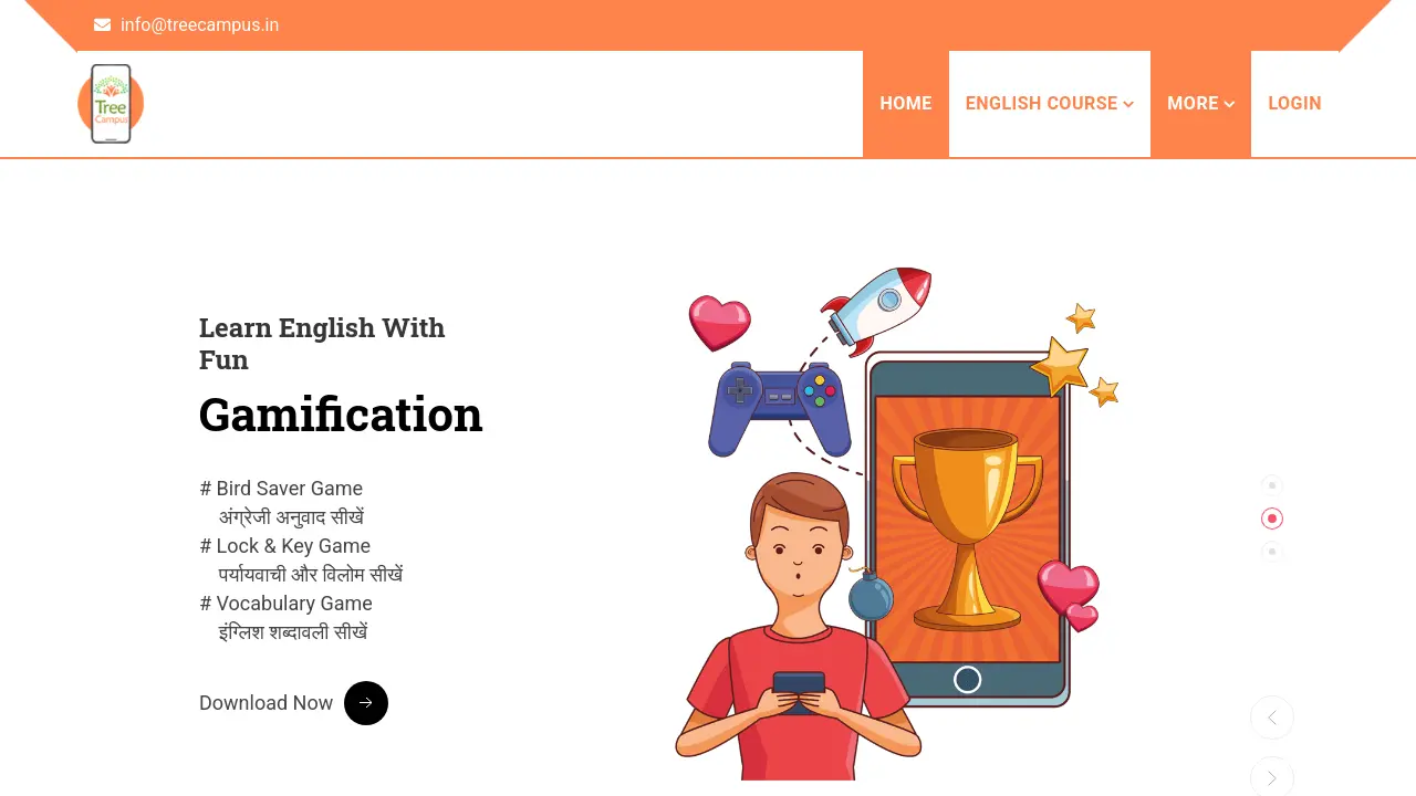Tree Campus - AI-Powered Free Spoken English Learning Platform
