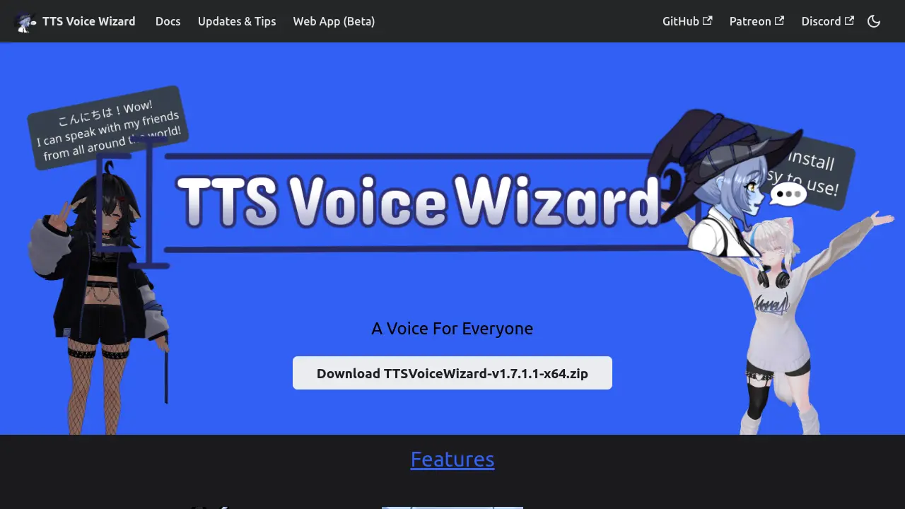 TTS Voice Wizard - A Voice For Everyone