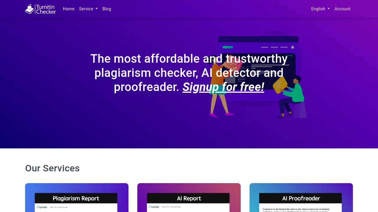 Turnitin Checker - Affordable Plagiarism Checking, AI Detection ...