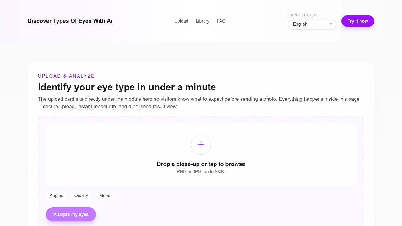 Types Of Eyes With AI - Discover your eye shape instantly with AI and ...