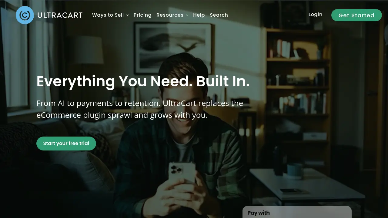 UltraCart - Everything You Need. Built In.