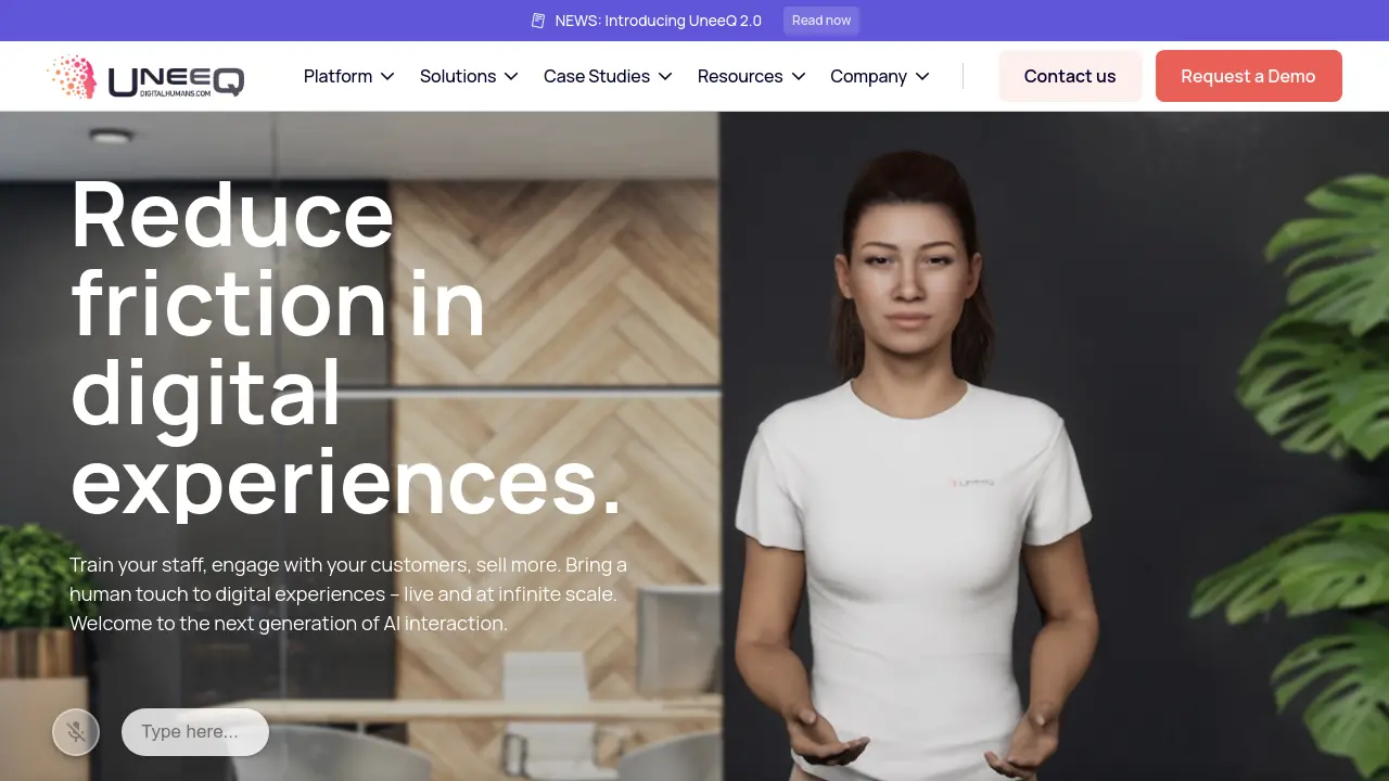 UneeQ - Personalized experiences built for humans.