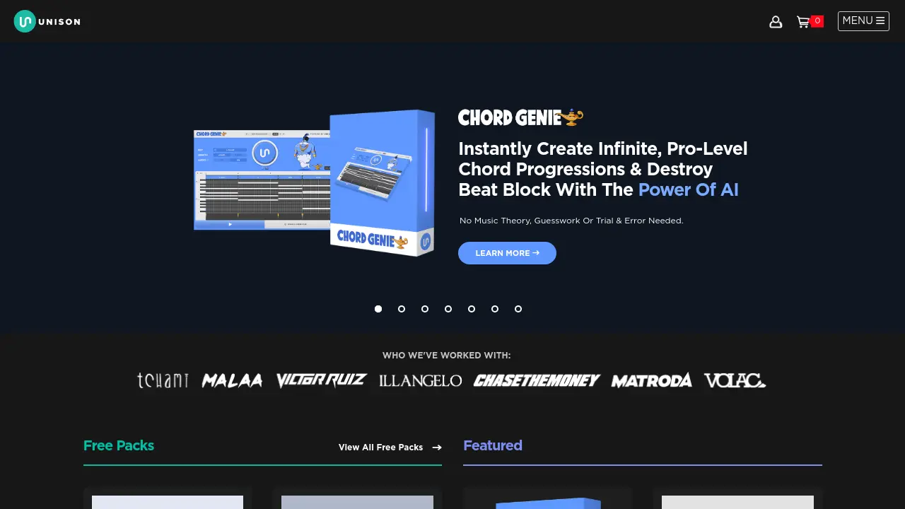 Unison Audio - AI-Powered Music Creation Tools for Producers