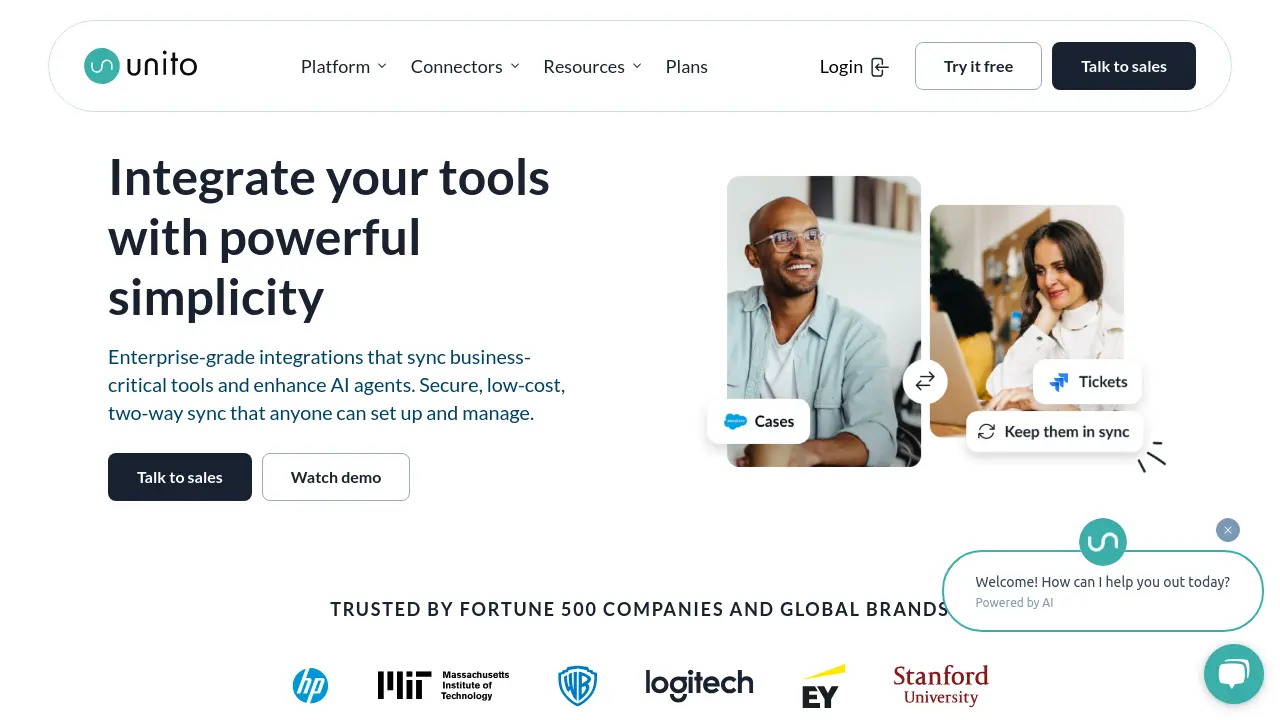 Unito - Integrate your tools with powerful simplicity