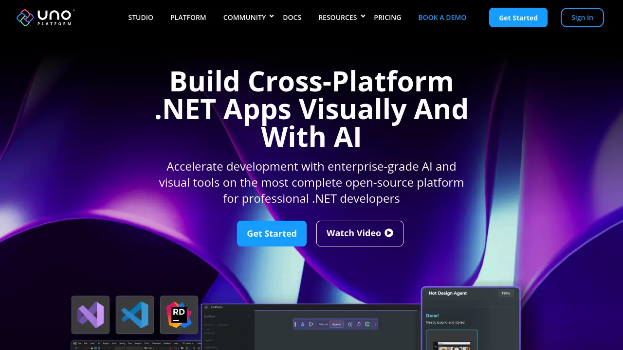 Uno Platform - Build Cross-Platform .NET Apps Visually And With AI
