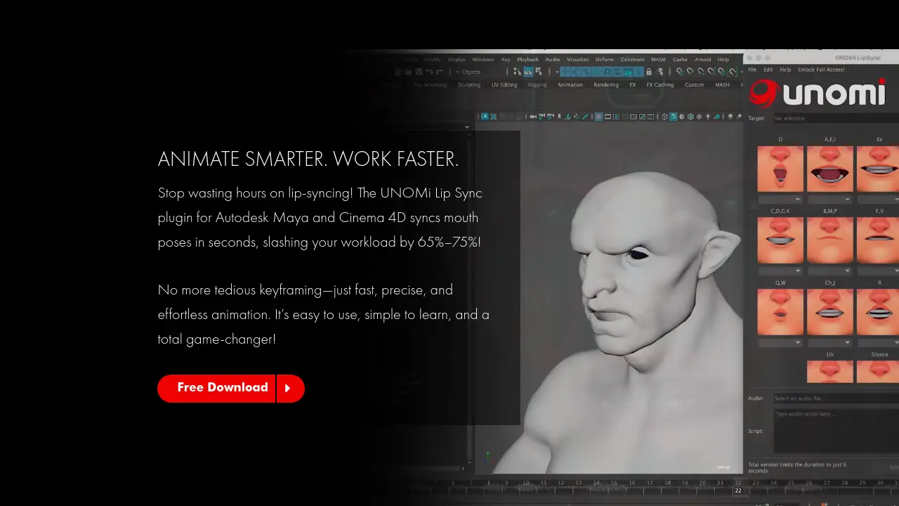 UNOMi - Animate smarter. Work faster.