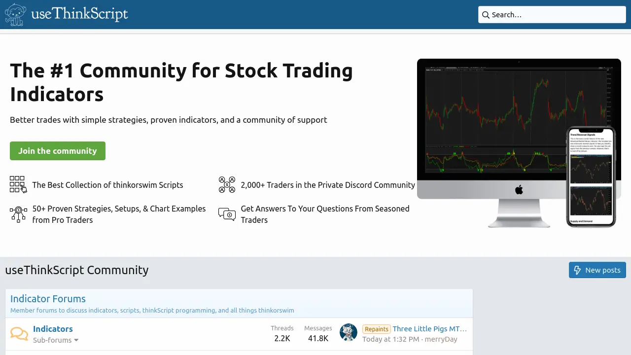 useThinkScript - The #1 Community for Stock Trading Indicators and ...