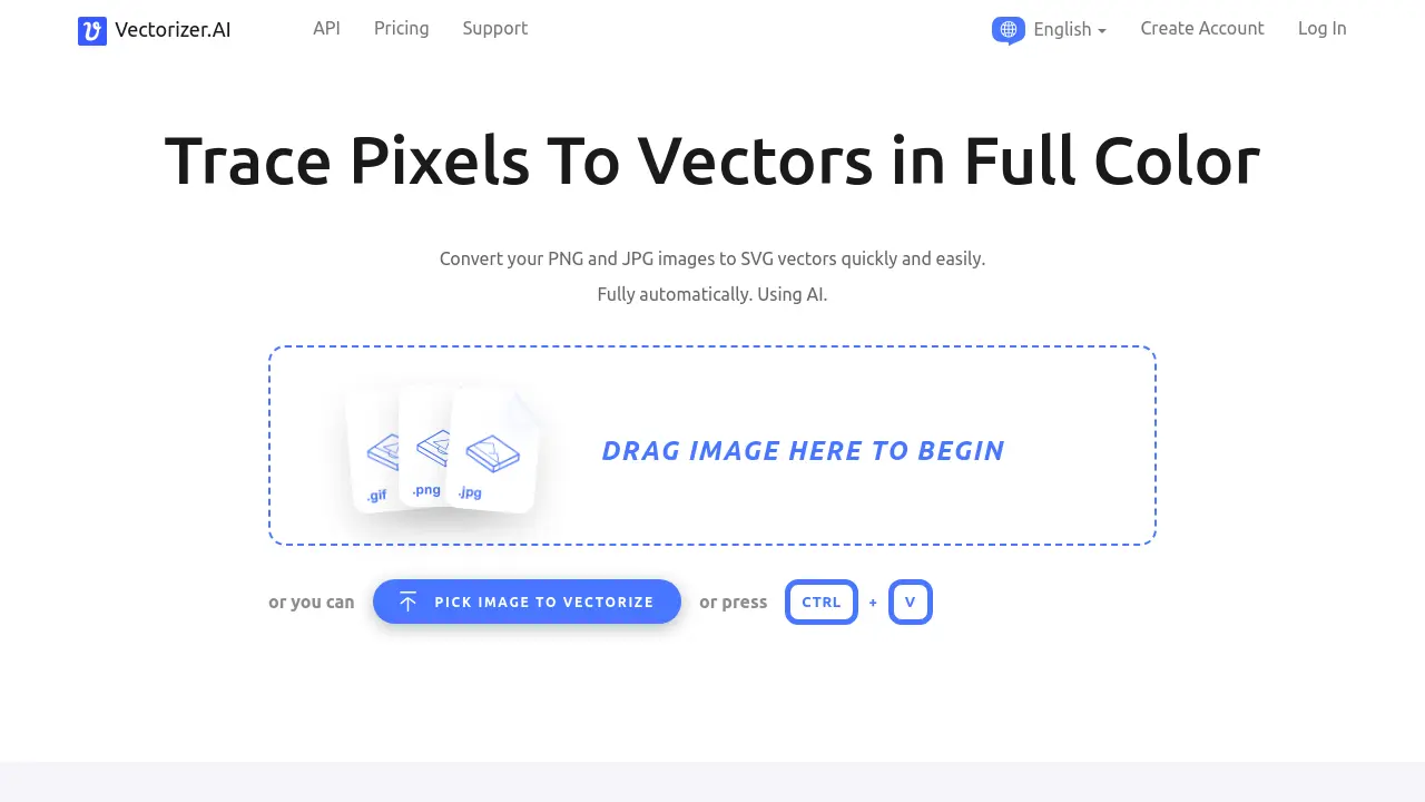 Vectorizer.AI - Trace Pixels To Vectors in Full Color