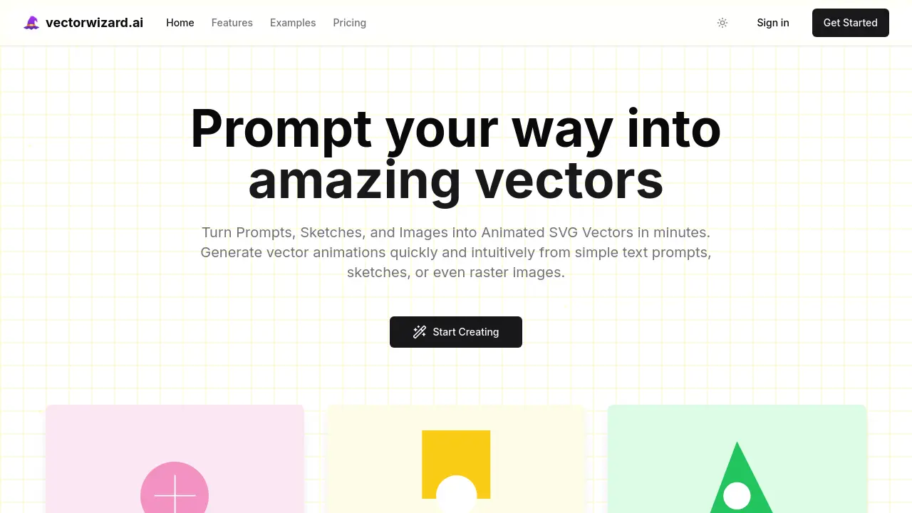 VectorWizard.ai - Transform Prompts, Sketches, and Images into Animated ...