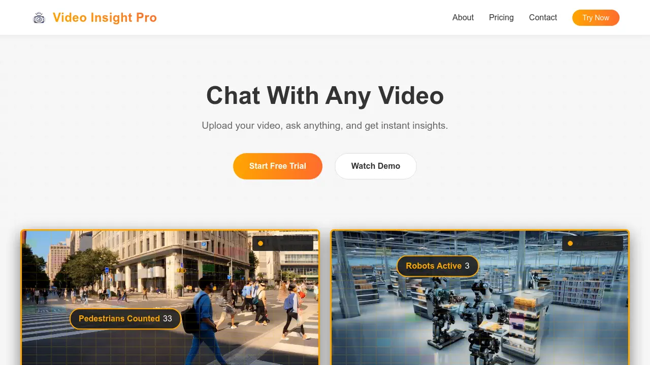 Video Insight Pro - Upload your video, ask anything, and get instant ...