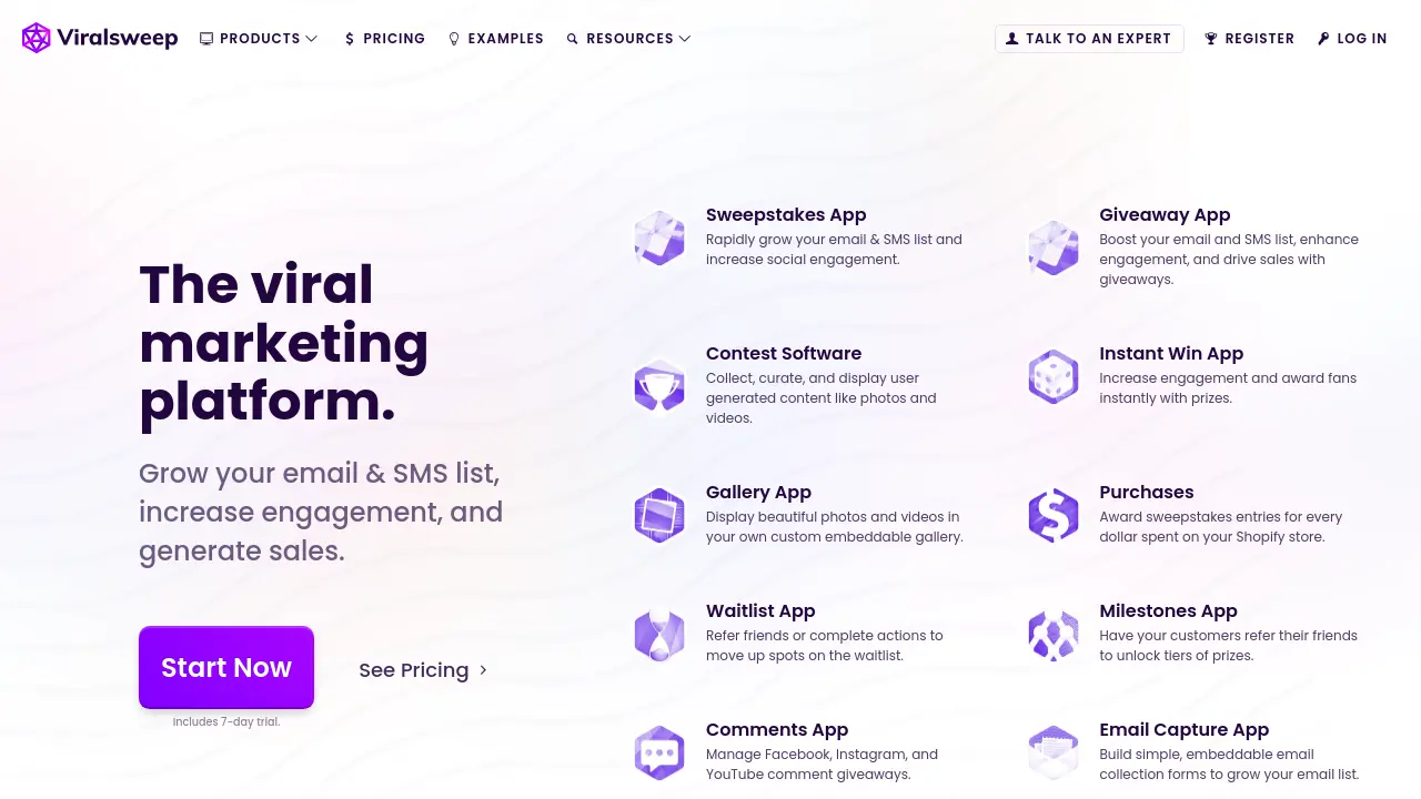 Viralsweep - The Ultimate Viral Marketing Platform for Sweepstakes ...