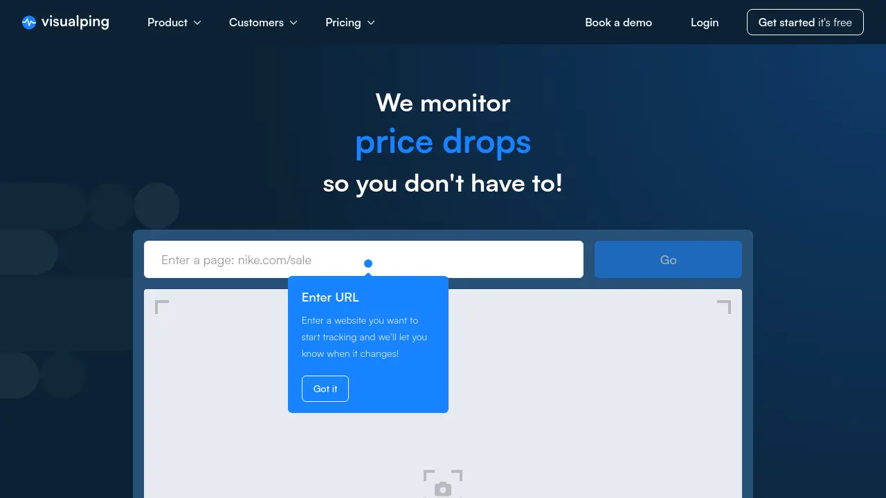 Visualping - Website Change Monitoring, Automated.