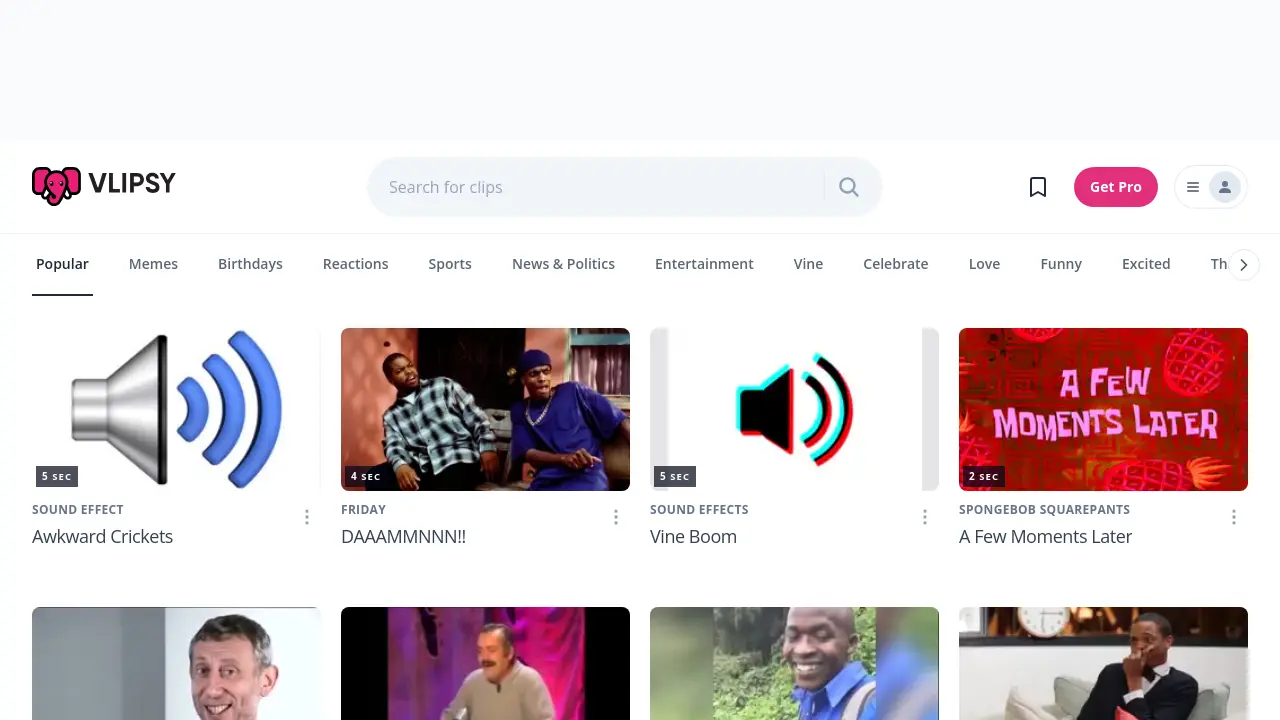 Vlipsy - Your ultimate source for viral video clips and memes