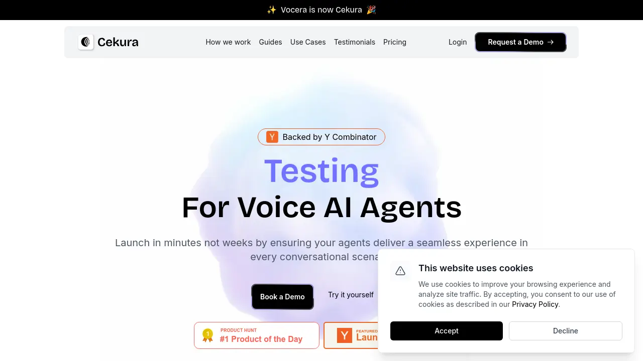 vocera.ai - Empowering Voice AI Startups and Enterprises