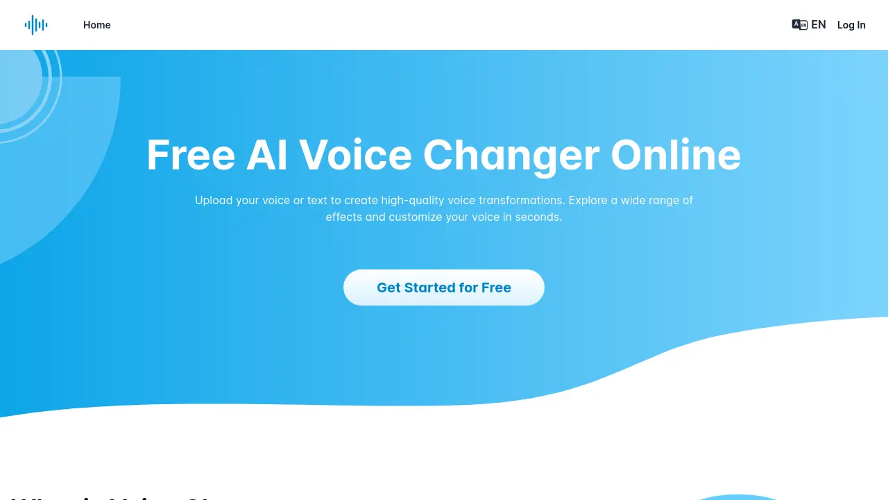 VoiceChanger.im - Free Online AI Voice Transformation Platform