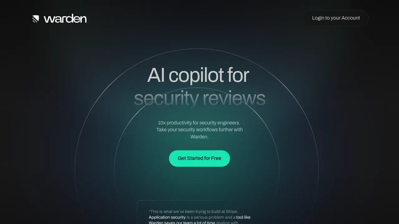 Warden - AI Copilot for Security Engineers