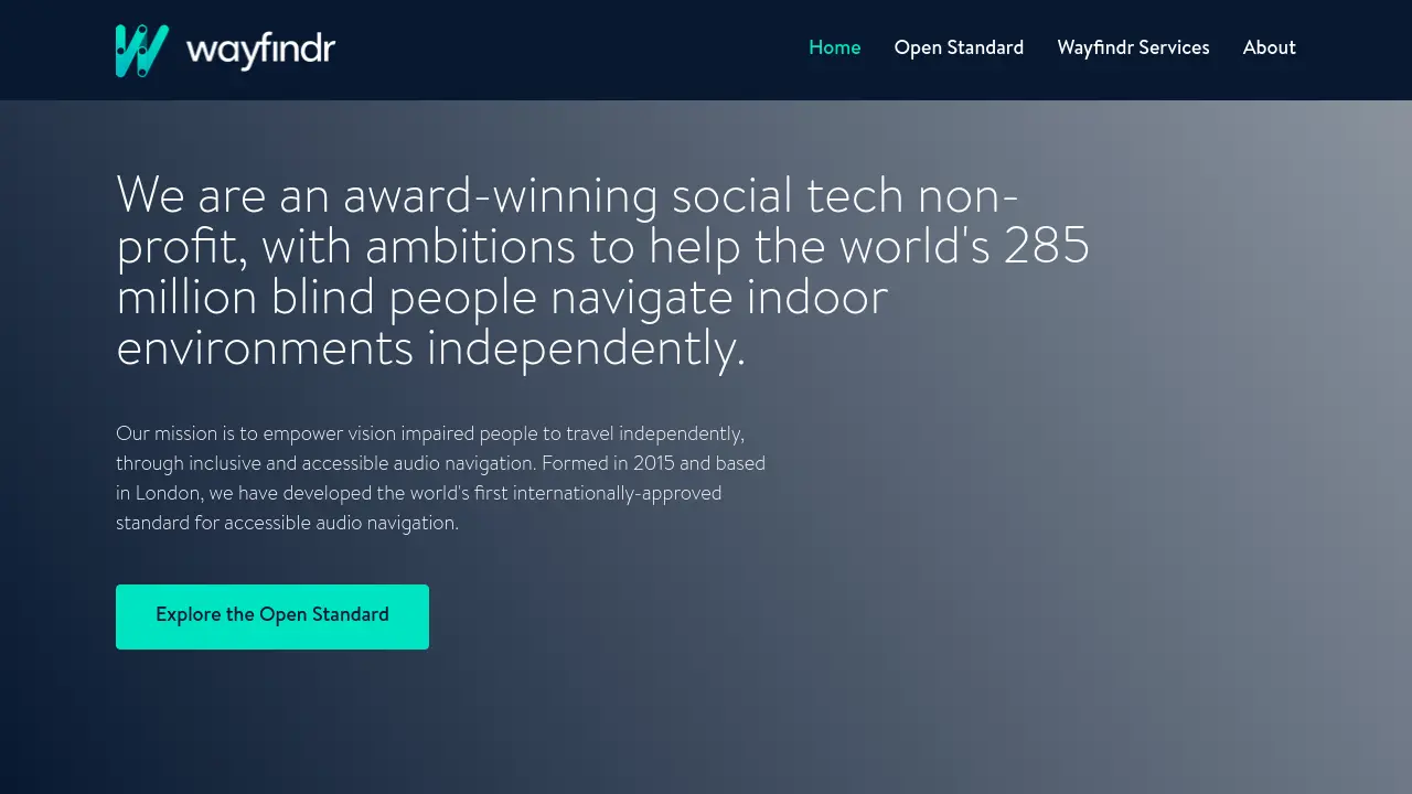 Wayfindr - Empowering Independent Indoor Navigation for the Vision Impaired