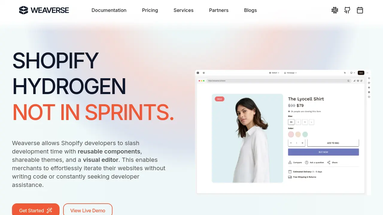 Weaverse - Making headless commerce less intimidating for Shopify ...