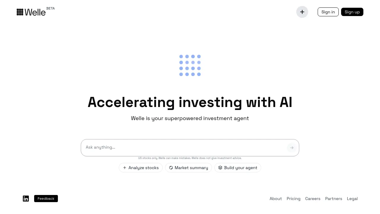 Welle - Accelerating investing with AI