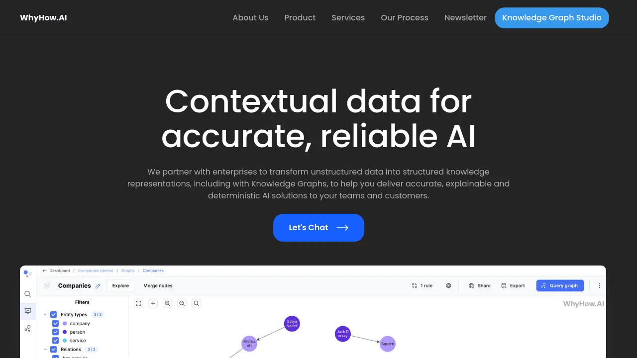 WhyHow.AI - Contextual data for accurate, reliable AI