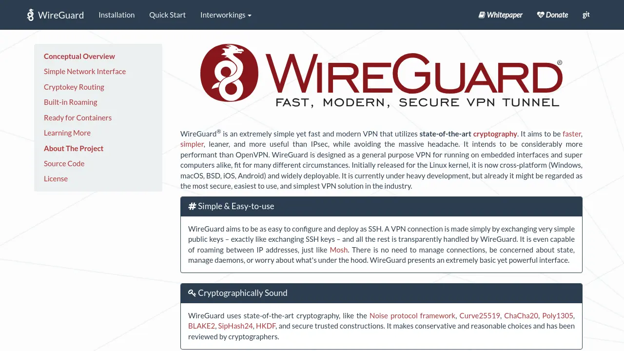 WireGuard - Modern and Secure VPN Solution with State-of-the-Art ...