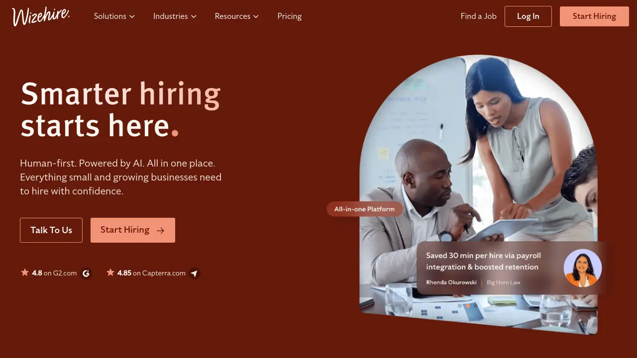Wizehire - Smarter, Faster, AI-Powered Hiring for Businesses