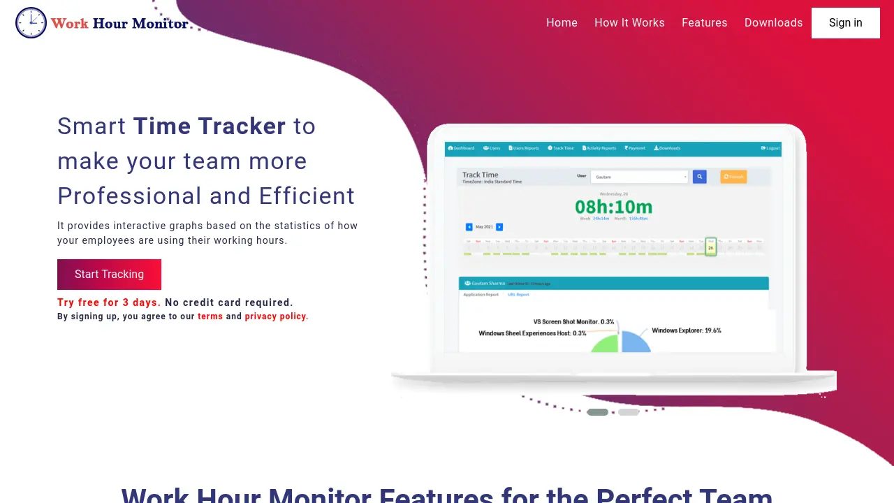 Work Hour Monitor - Smart Time Tracker to make your team more ...