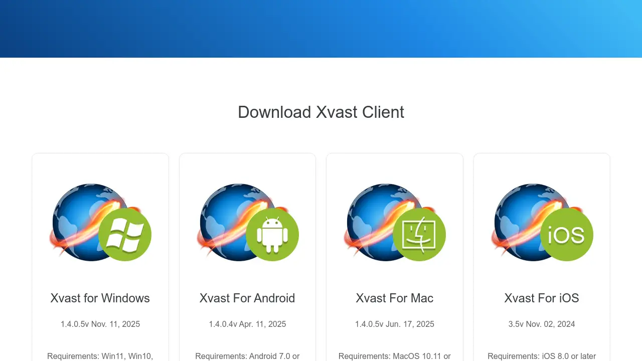 Xvast - Secure DRM browser for protected content across all platforms.