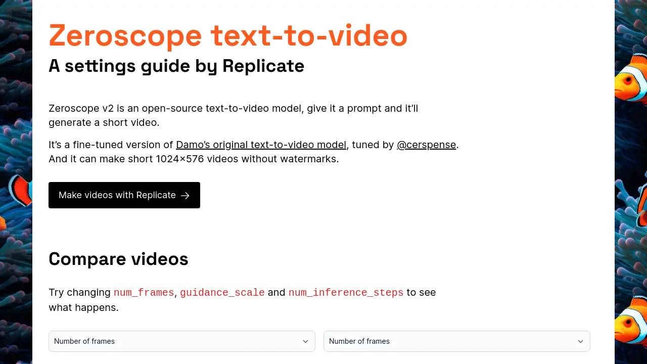 Zeroscope Open Source Text To Video Generation Model