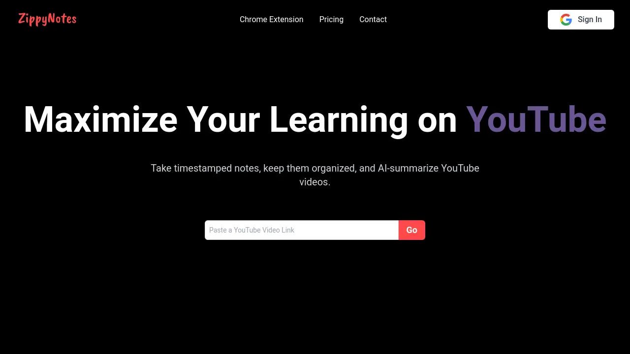 ZippyNotes - Generate AI notes in minutes from any audio or video file
