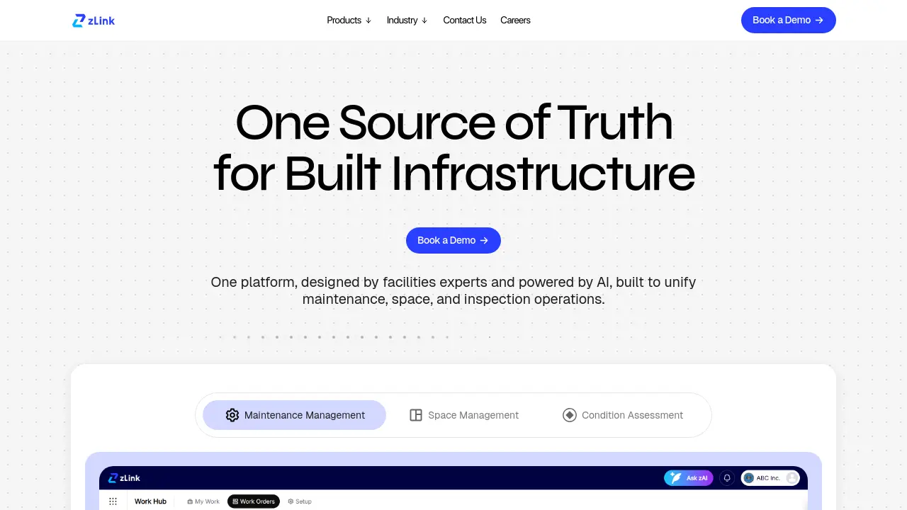 zLink - One platform, designed by facilities experts and powered by AI ...